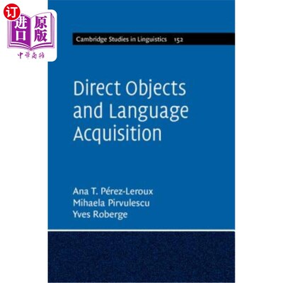 海外直订Direct Objects and Language Acquisition 直接宾语与语言习得