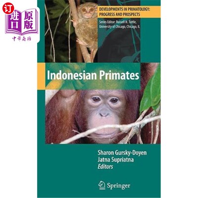 海外直订Indonesian Primates 印尼的灵长类动物
