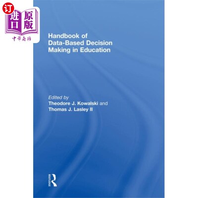 海外直订Handbook of Data-Based Decision Making in Educat... 基于数据的教育决策手册