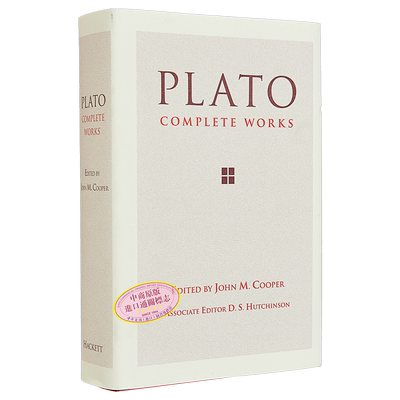 柏拉图全集 Plato Complete Works 英文原版 Plato【中商原版】