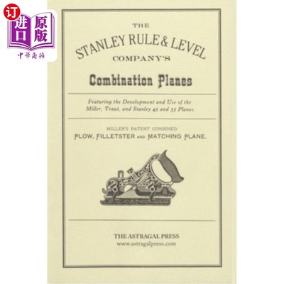 海外直订The Stanley Rule & Level Company's Combination Plane Stanley Rule&Level公司的组合飞机