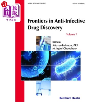 海外直订医药图书Frontiers in Anti-Infective Drug Discovery 抗感染药物发现的前沿