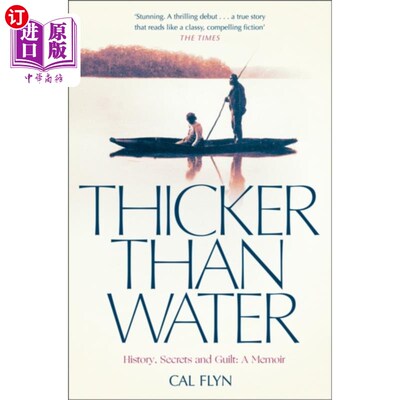 海外直订Thicker Than Water 比水浓