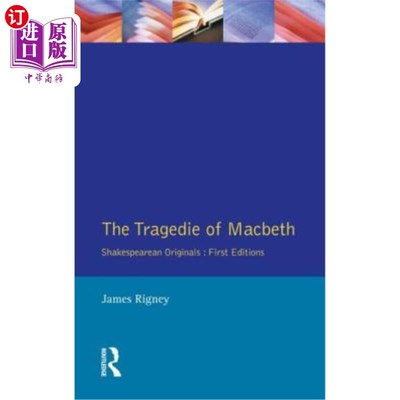 海外直订The Tragedie of Macbeth: The Folio of 1623 《麦克白悲剧：1623年的对开本》