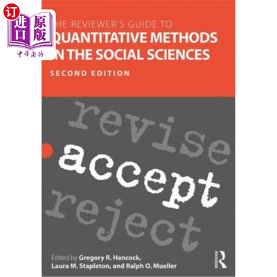 海外直订The Reviewer's Guide to Quantitative Methods in the Social Sciences 社会科学定量方法评论指南