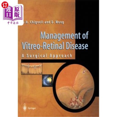 海外直订医药图书Management of Vitreo-Retinal Disease: A Surgical Approach 玻璃体视网膜病变的手术治疗