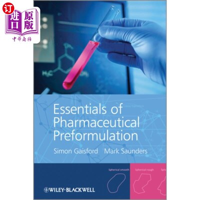 海外直订医药图书Essentials of Pharmaceutical Preformulation 药物预配制要领