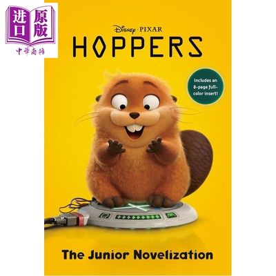 预售 迪士尼 皮克斯 河狸变身计划 青少年小说版 Disney Pixar Hoppers The Junior Novelization 英文原版 Disney【中商原版】