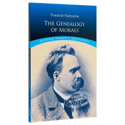 预售 【中商原版】道德的世系 英文原版 The Genealogy of Morals Dover Thrift Editions Friedrich Wilhelm Nietzsche 哲学