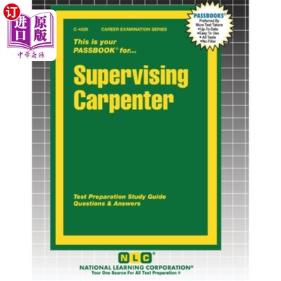 海外直订Supervising Carpenter 监督木匠
