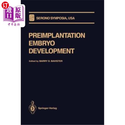 海外直订医药图书Preimplantation Embryo Development 胚胎着床前发育