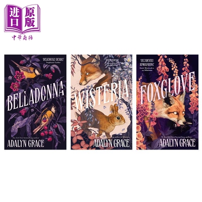 贝拉唐娜系列3册英文原版