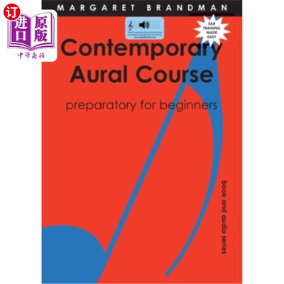 海外直订Contemporary Aural Course - Preparatory for Beginners 现代听觉课程-初学者预备课程