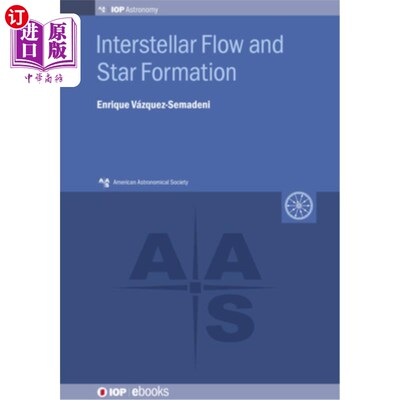 海外直订Interstellar Flow and Star Formation 星际流动和恒星形成