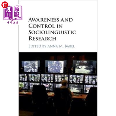 海外直订Awareness and Control in Sociolinguistic Research 社会语言学研究中的认识与控制