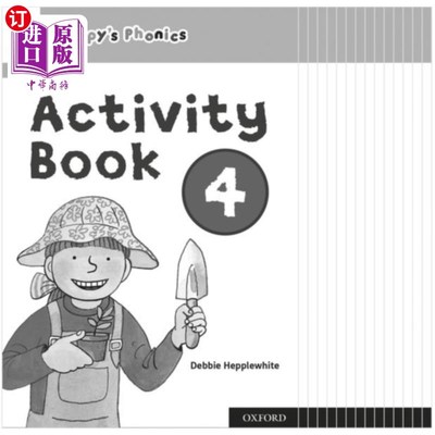 海外直订Oxford Reading Tree: Floppy's Phonics: Activity Book 4 Class Pack of 15 牛津阅读树：Floppy的语音：活动书4每