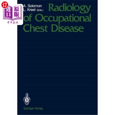 海外直订医药图书Radiology of Occupational Chest Disease 职业性胸部疾病放射学