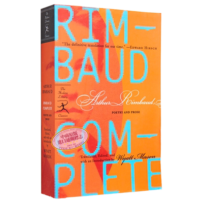 兰波全集外国诗歌世界文学英文