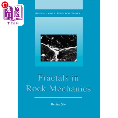 海外直订Fractals in Rock Mechanics 岩石力学中的分形