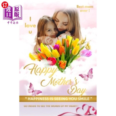 海外直订Letter to my mother, Happy Mother's Day: Gifts For Mom, Mothers Day celebration 给母亲的信，母亲节快乐：给