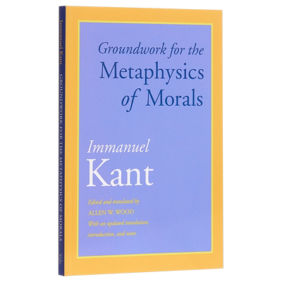 【中商原版】康德：道德形而上学的奠基 英文原版 哲学书籍 Groundwork for the Metaphysics of Morals Immanuel Kant