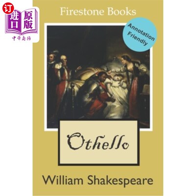 海外直订Othello: Annotation-Friendly Edition 奥赛罗：注释友好版