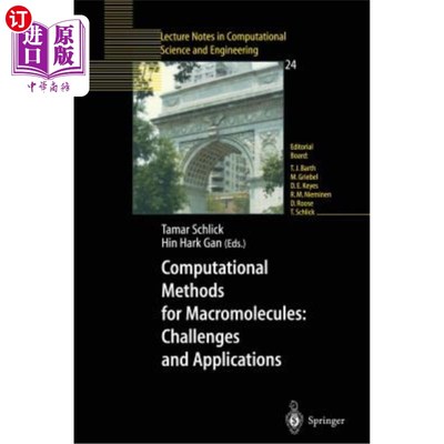 海外直订Computational Methods for Macromolecules: Challenges and Applications: Proceedin 高分子计算方法：挑战与应用