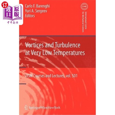 海外直订Vortices and Turbulence at Very Low Temperatures 极低温下的漩涡和湍流