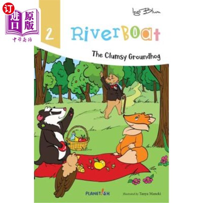 海外直订Riverboat: The Clumsy Groundhog 河船：笨拙的土拨鼠