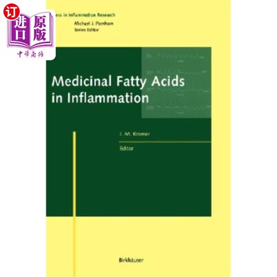 海外直订医药图书Medicinal Fatty Acids in Inflammation 炎症中的药用脂肪酸