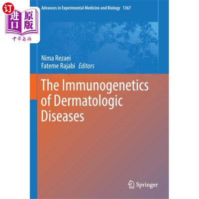 海外直订医药图书Immunogenetics of Dermatologic Diseases 皮肤病的免疫遗传学