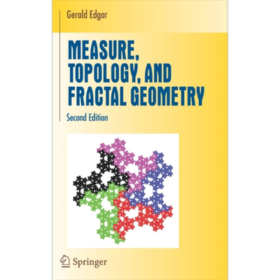 现货 测度拓扑和分形几何 第2版 Measure Topology and Fractal Geometry 英文原版 Gerald Edgar【中商原版】