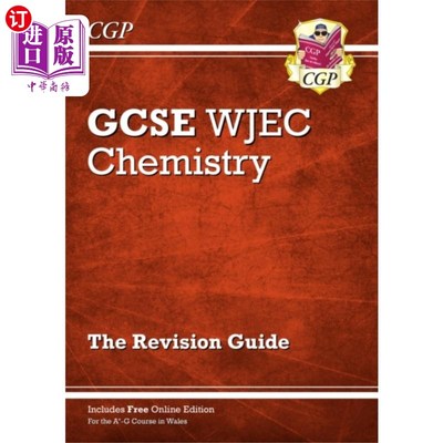 现货 WJEC GCSE Chemistry Revision Guide (with Online Edition)【中商原版】