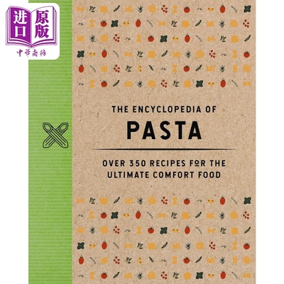 意大利面的百科全书 The Encyclopedia of Pasta 英文原版 The Coastal Kitchen 食谱【中商原版】