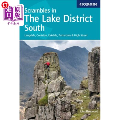海外直订Scrambles in the Lake District - South 攀爬在湖区-南部