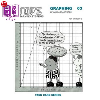 海外直订Graphing 03: For Grades 7-12 图表03:7-12年级
