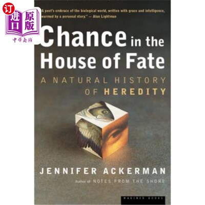 海外直订Chance in the House of Fate: A Natural History of Heredity 《命运之家的机会:遗传的自然史》