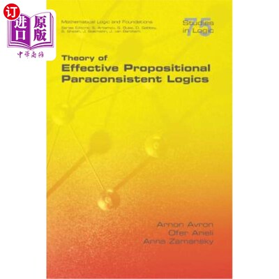 海外直订Theory of Effective Propositional Paraconsistent Logics 有效命题副一致逻辑理论