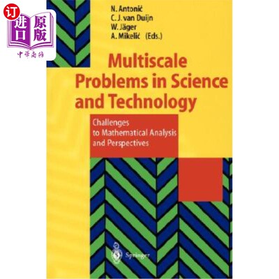 海外直订Multiscale Problems in Science and Technology: Challenges to Mathematical Analys 科学与技术的多尺度问题:对