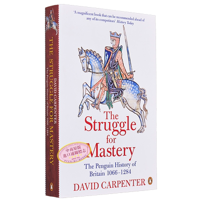 企鹅英国史 英国 1066-1284 英文原版 The Penguin History of Britain The Struggle for Mastery Carpenter【中商原版】