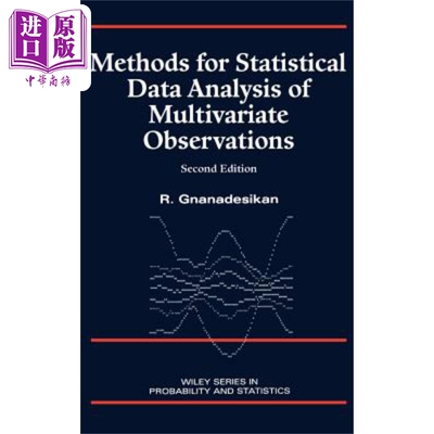 现货 Methods for Statistical Data Analysis of Multivariate Observations (Revised) R. Gnanadesikan