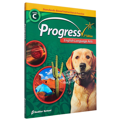 Progress English Language Arts ELA 2022 Worktext G3 提高英语语言艺术ELA 小学三年级 阅读写作英文原版教辅【中商原版】