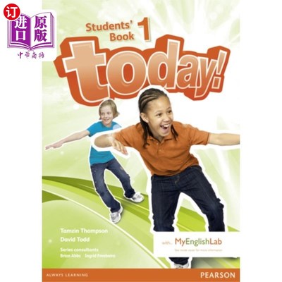 海外直订Today! 1 Students' Book and MyLab Pack 今天!1学生的书和我的实验室包