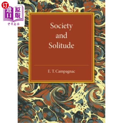 海外直订Society and Solitude 社会和孤独
