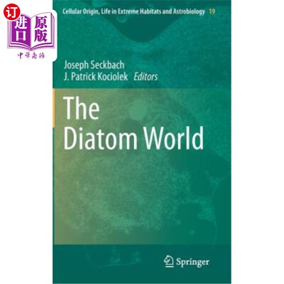 海外直订The Diatom World 硅藻世界