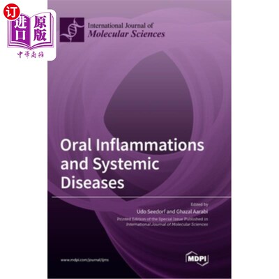 海外直订医药图书Oral Inflammations and Systemic Diseases 口腔炎症和全身性疾病