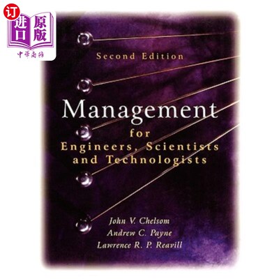 海外直订Management for Engineers, Scientists 2e 工程师、科学家的管理