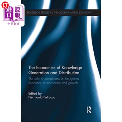 海外直订Economics of Knowledge Generation and Distributi... 知识生成与分配经济学