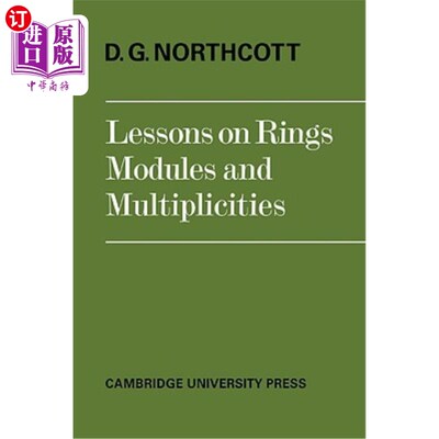 海外直订Lessons on Rings, Modules and Multiplicities 关于环、模和多重性的课程