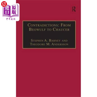 海外直订Contradictions: From Beowulf to Chaucer 矛盾:从贝奥武夫到乔叟